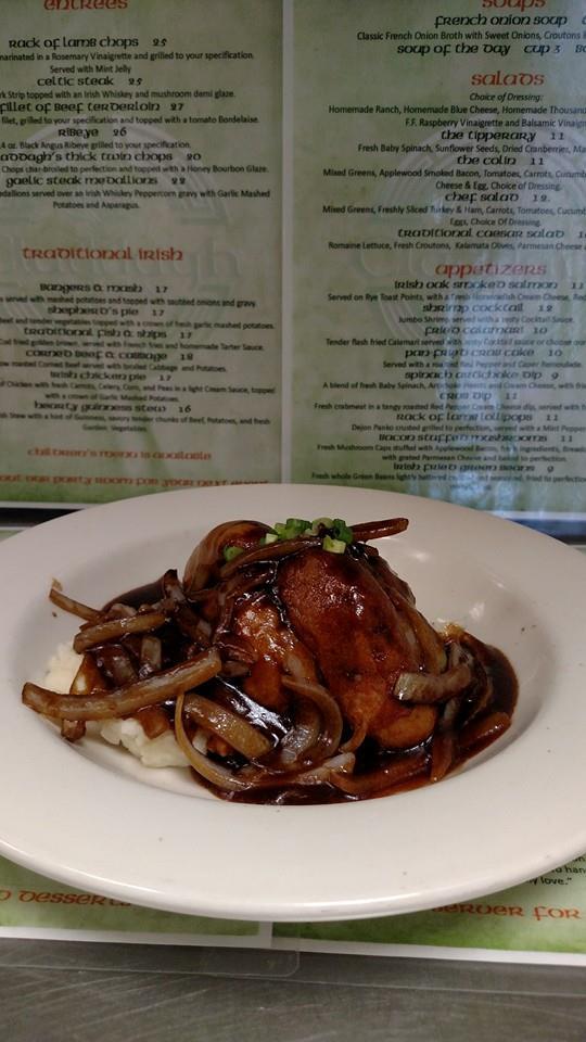 Menu at Claddagh Restaurant & Pub, High Point
