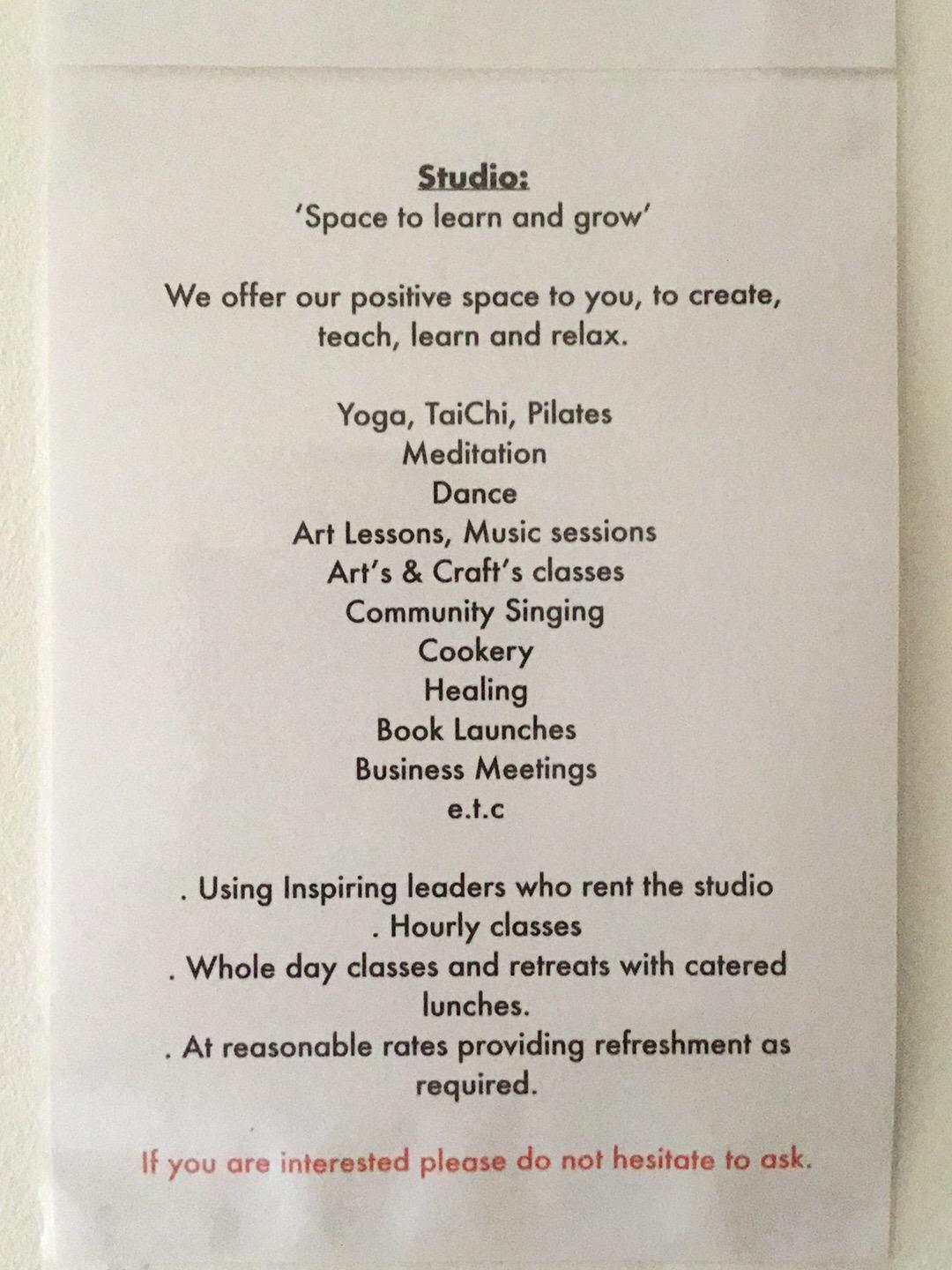 Menu at The Grove restaurant, Helston