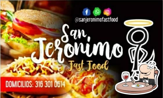 san jeronimo fast food - comida rapida, Piedecuesta - Menú del ...
