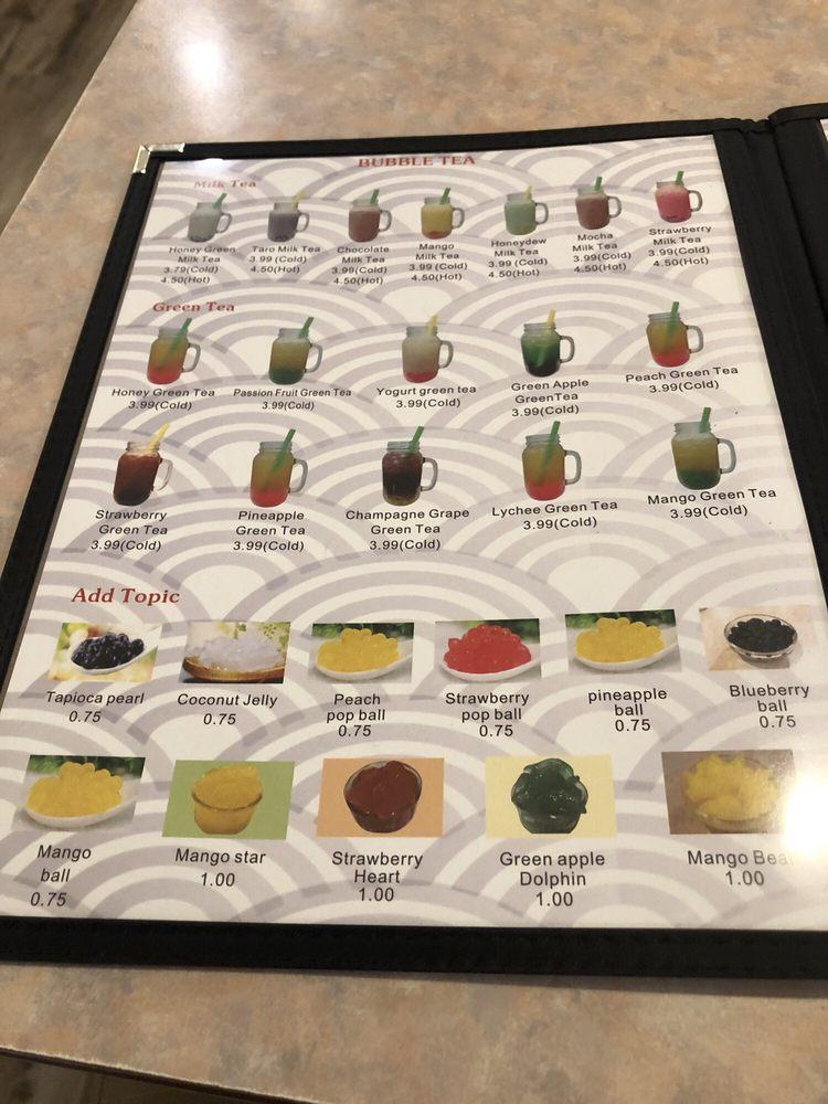 Menu at Stardust Restaurant, Prince Rupert