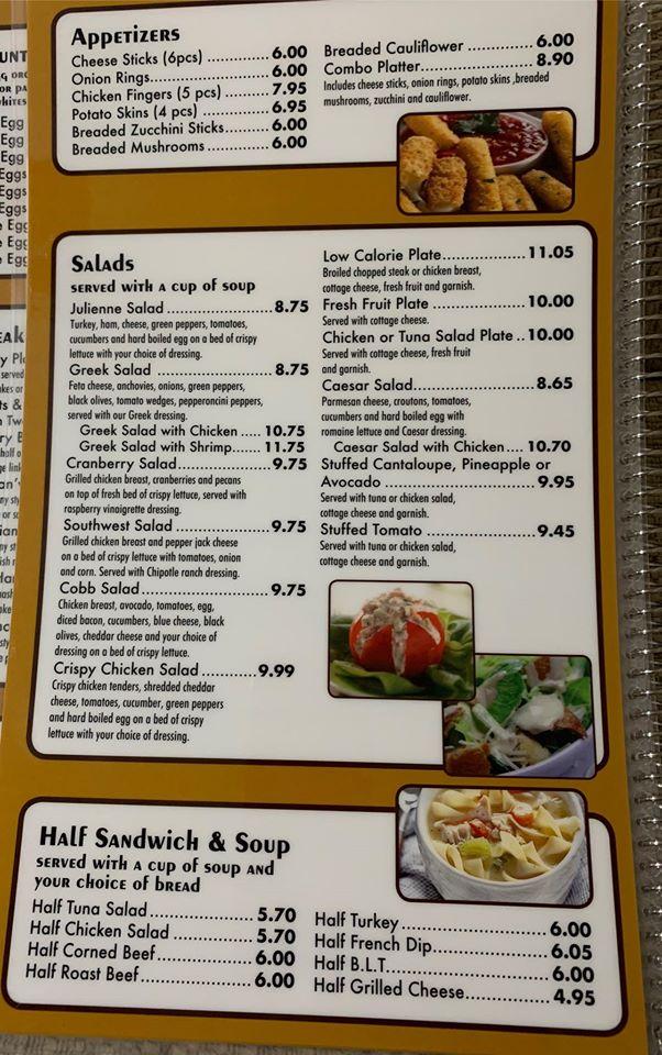 Menu at My Happy Cafe, Diamond