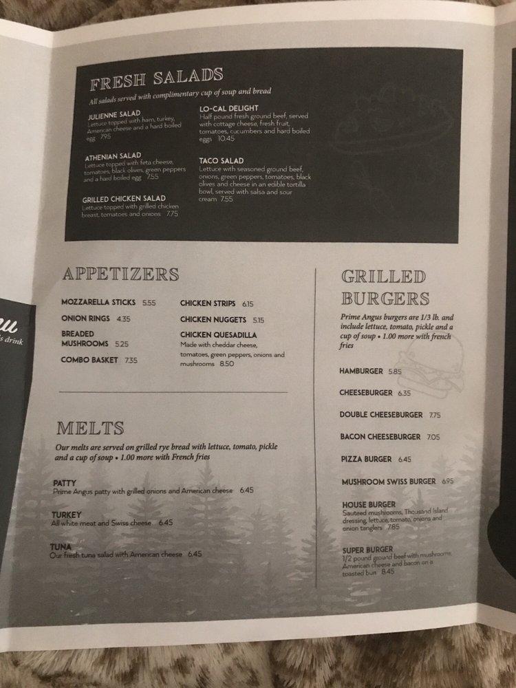Menu at Parkside Restaurant, Sheboygan