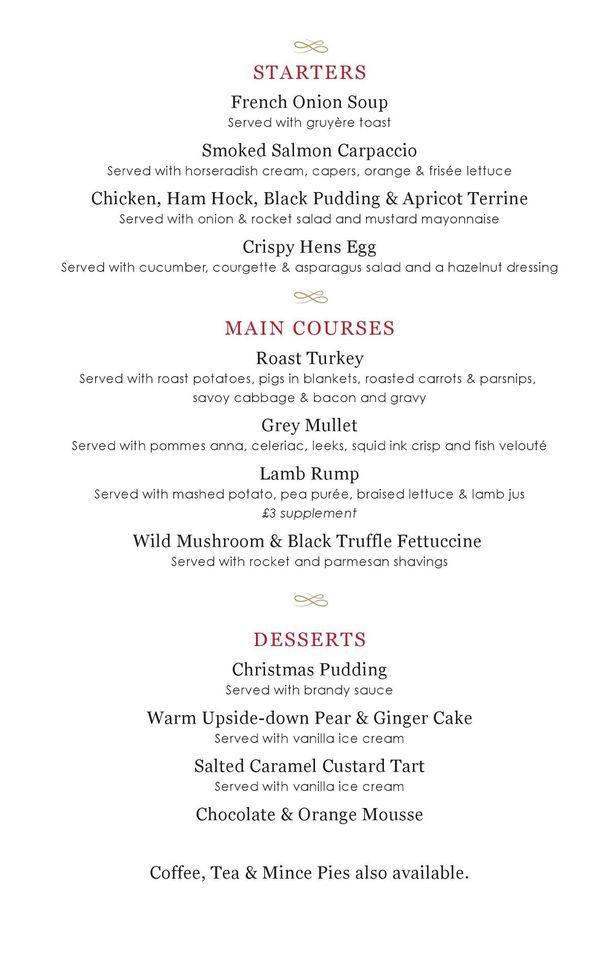 Menu at The Acorn pub & bar, Poole