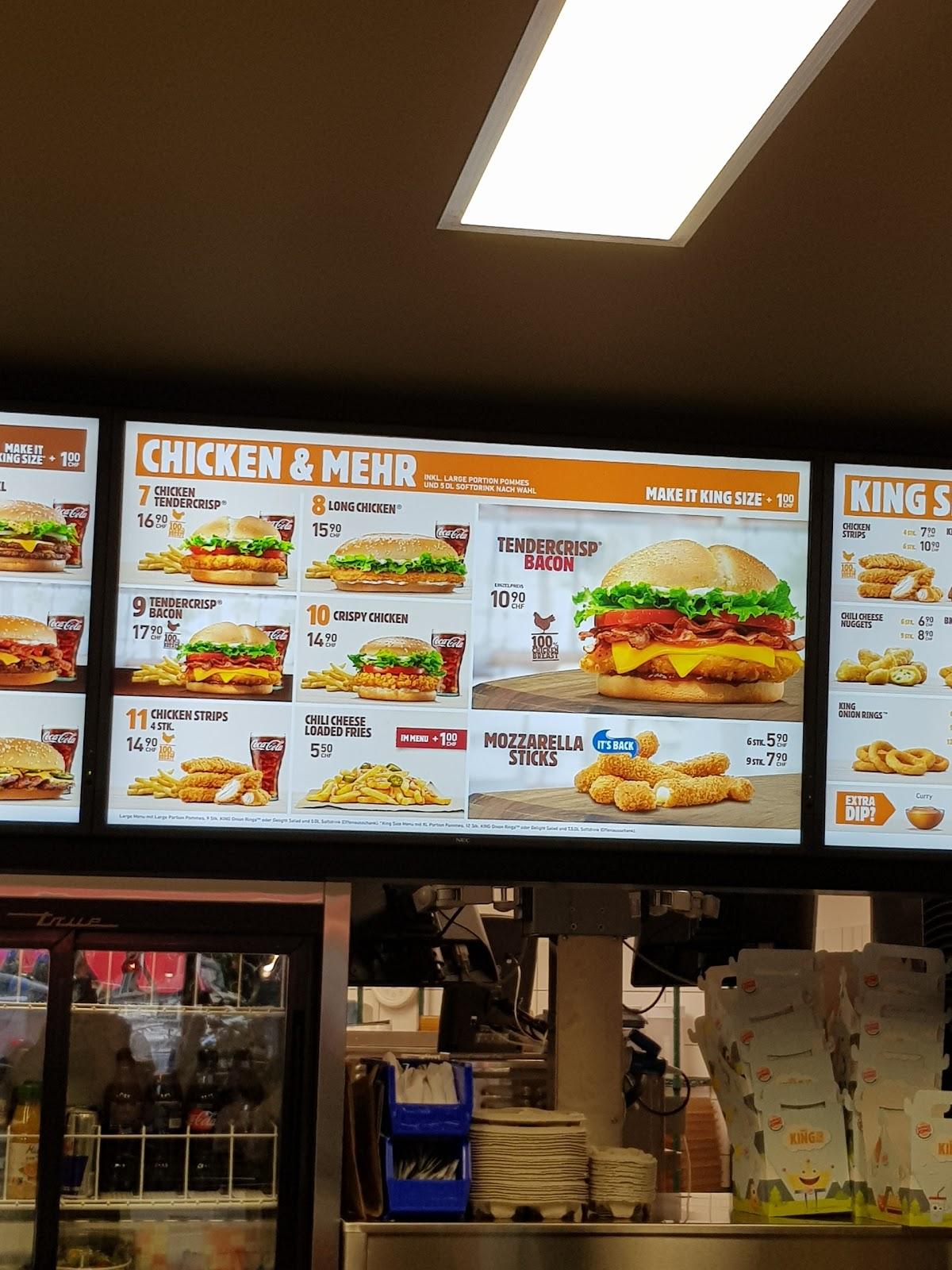 Carta de Burger King, Münsingen