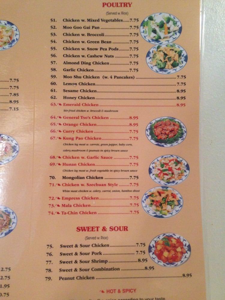 Menu at Hunan Palace Chinese Restaurant, Papillion