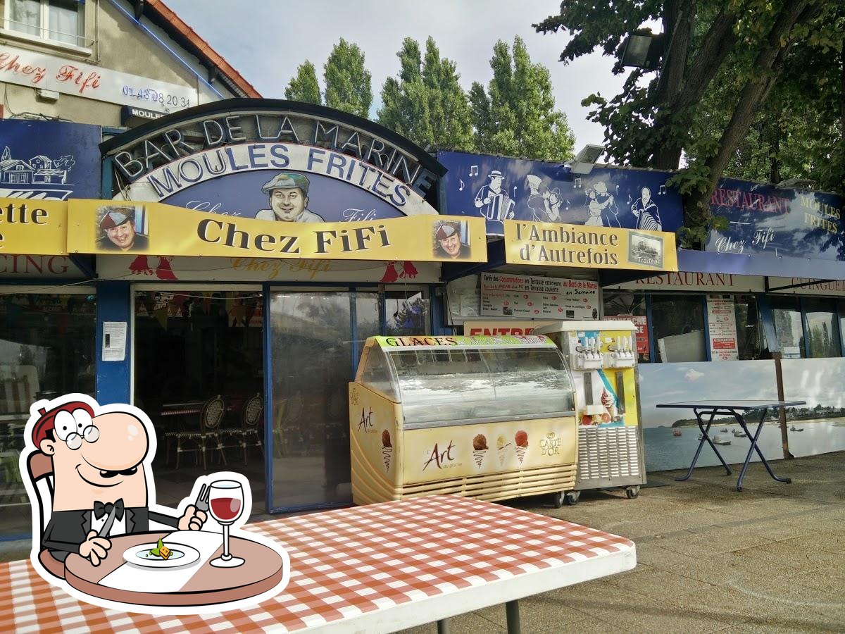 Guinguette Chez Fifi, Bar de la Marine, Neuilly-sur-Marne - Menu du ...