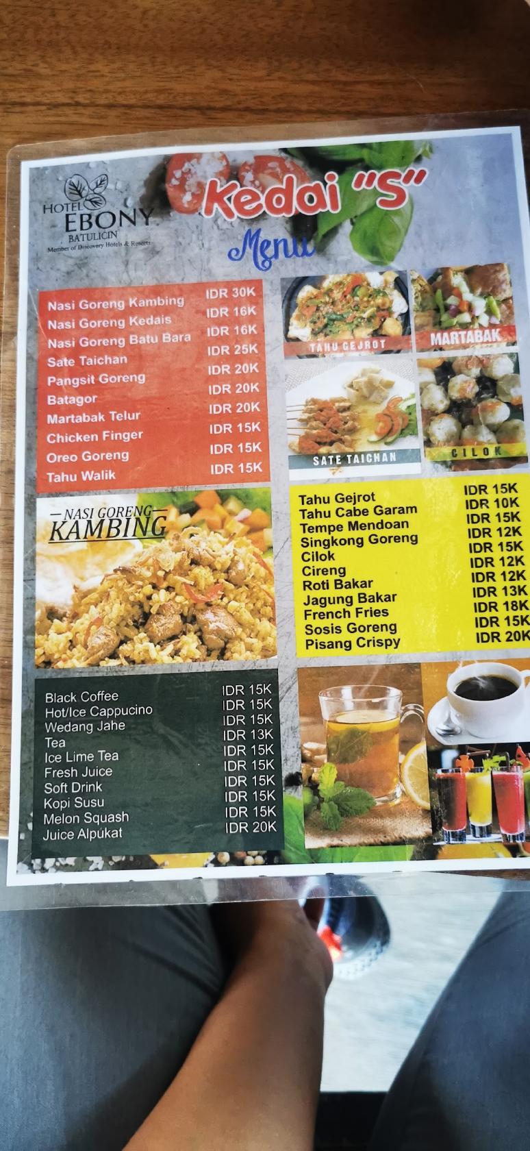 Menu at Janji Jiwa jilid 279, Indonesia