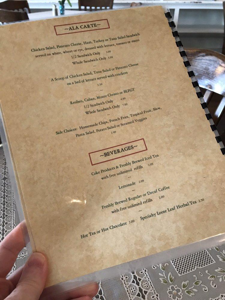 Menu at Nashville Exchange steakhouse, Nashville