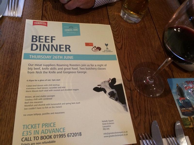 Menu at The Farmers Arms Great Eccleston pub & bar, Great Eccleston ...