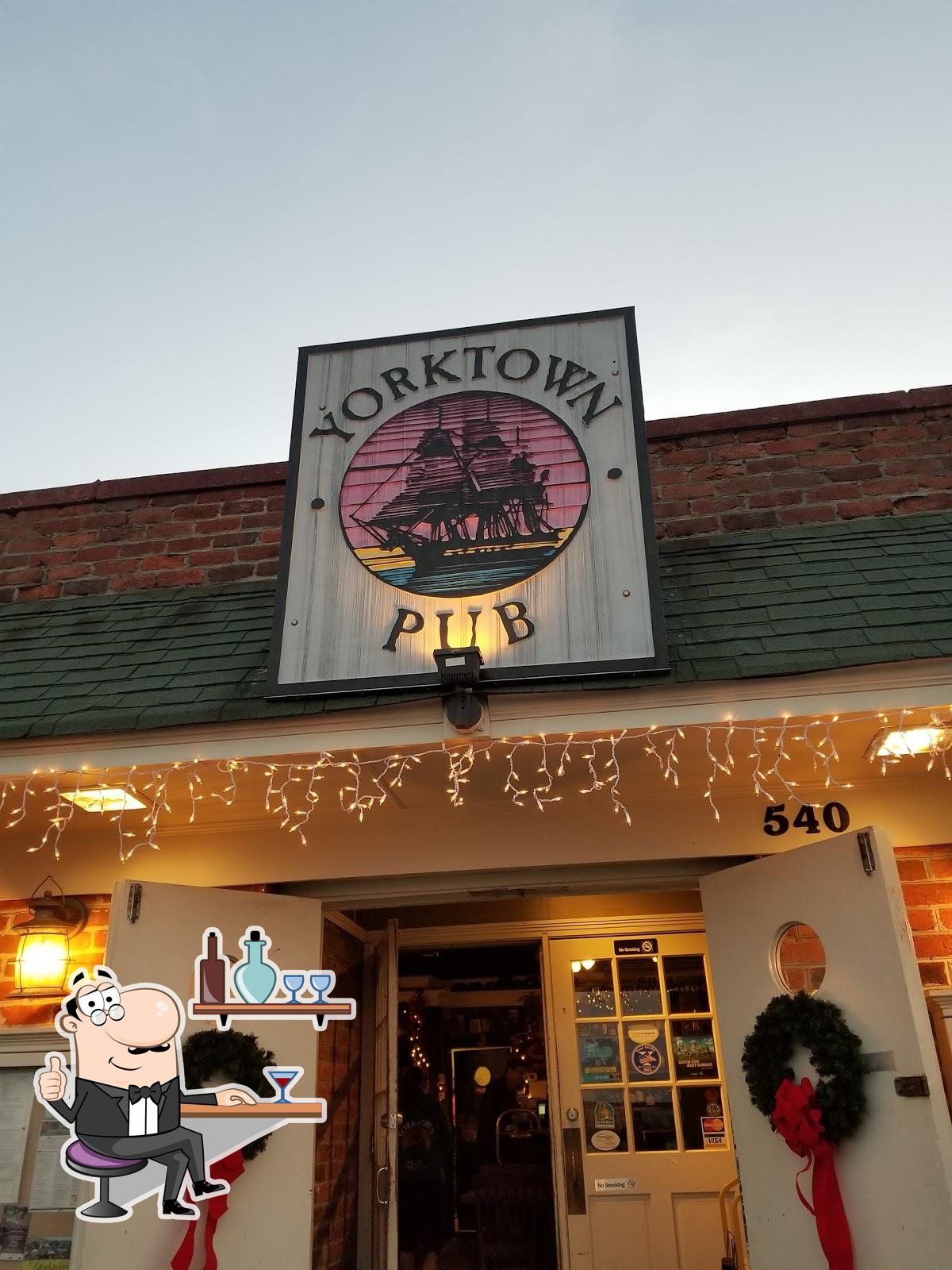 Yorktown Pub, Yorktown - Restaurant menu, prices and reviews