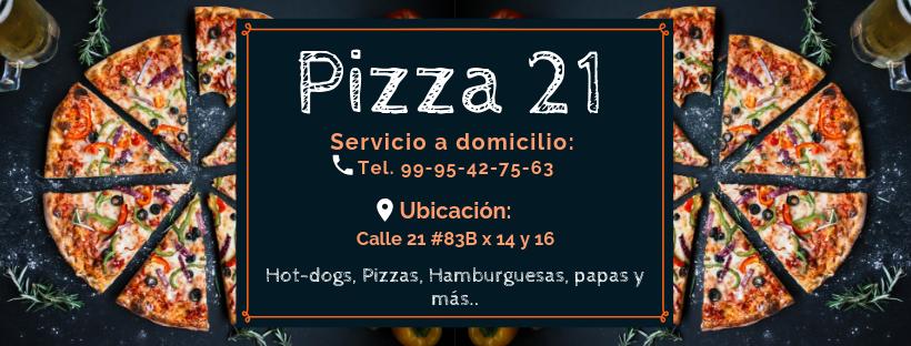 Carta del restaurante Pizza 21 Conkal, Conkal