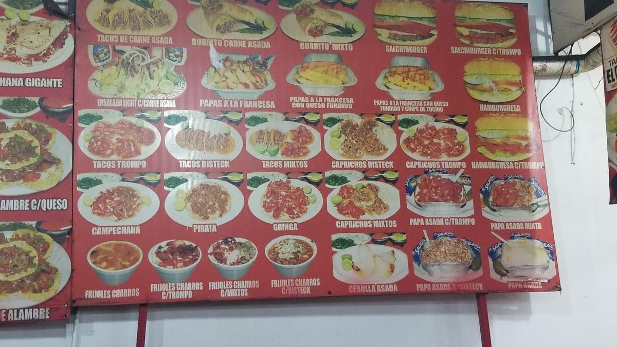 Carta del restaurante Tacos Keyon El Crucero, Guadalupe, Av. Mexico 113