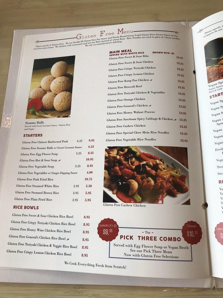 Menu at Red Dragon Northside restaurant, Spokane, E Diamond Ave