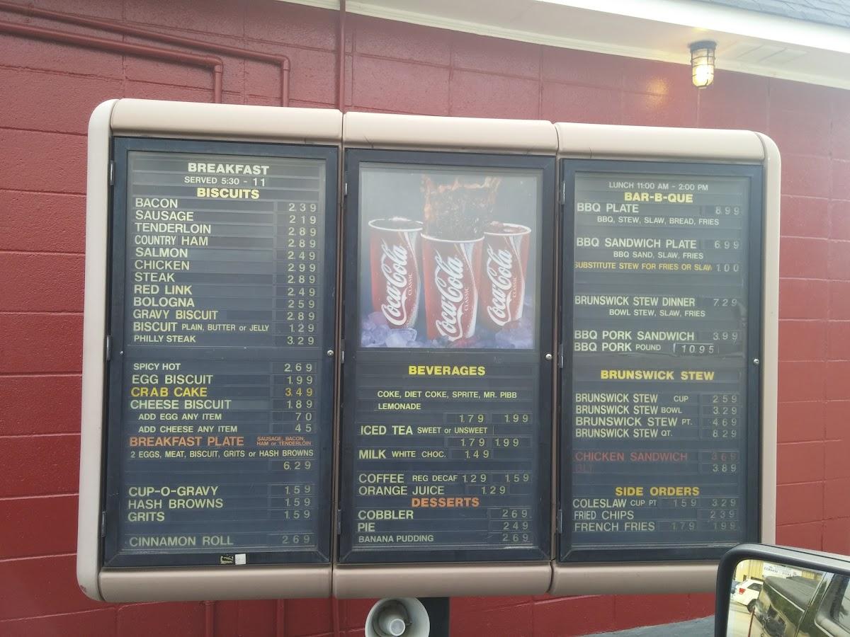 Menu at Little Barn, Lawrenceville
