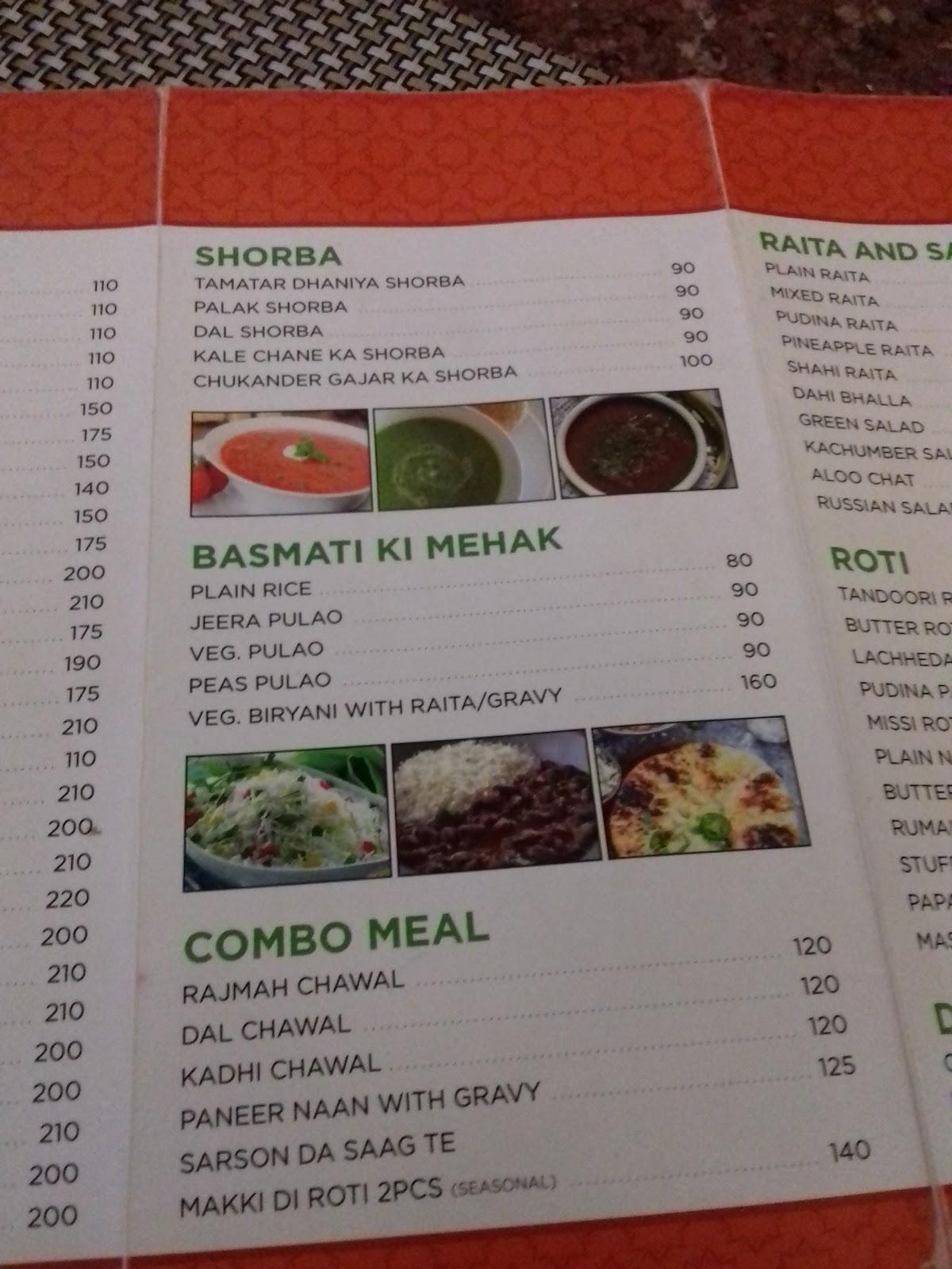 Menu at Divya Satvik Bhojanalaya, Nurmahal, Nakodar - Nurmahal Rd