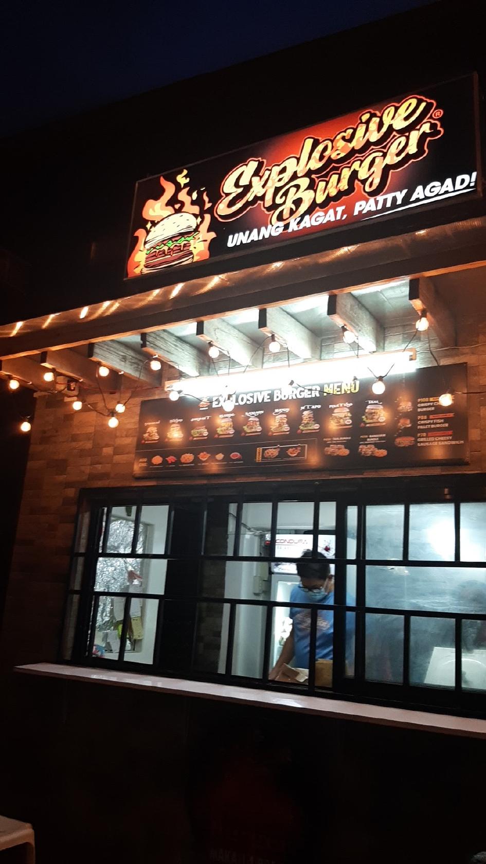Explosive Burger - Makati, Makati - Restaurant menu, prices and reviews