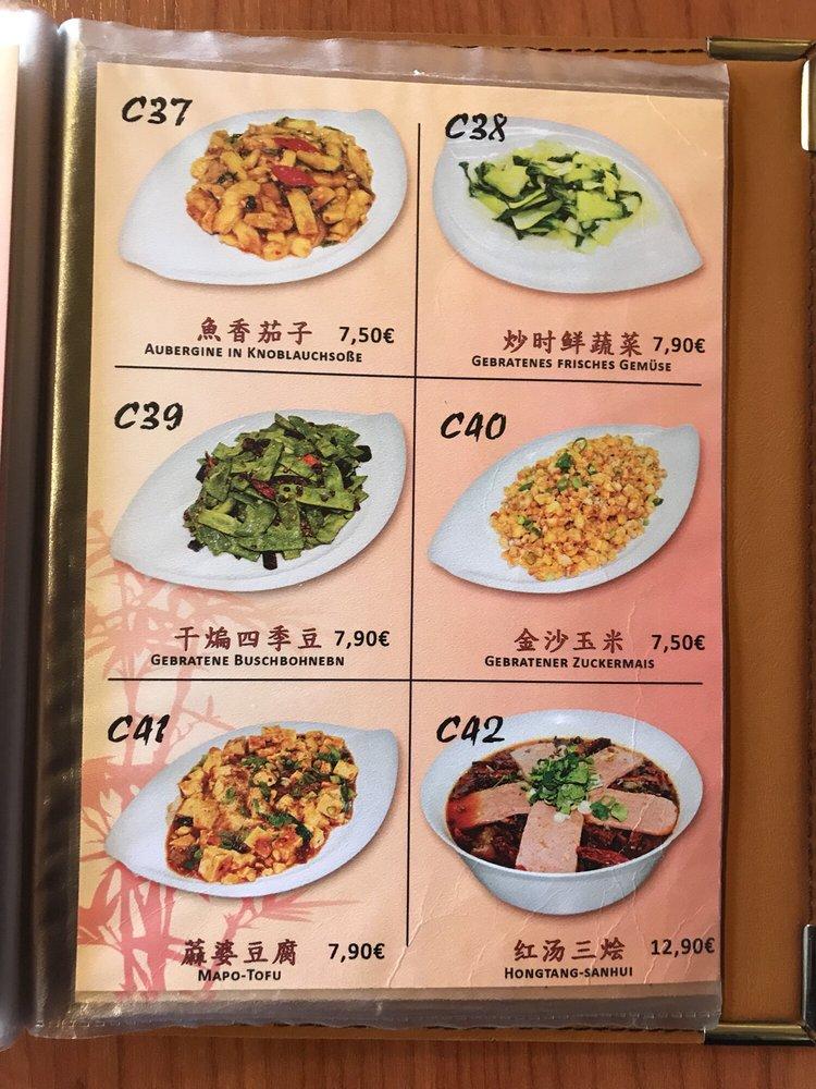 Speisekarte von Sichuan China Restaurant, Stuttgart