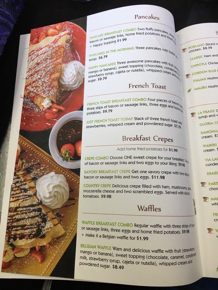 Menu at Caramelo Cafe, La Puente, Amar Rd