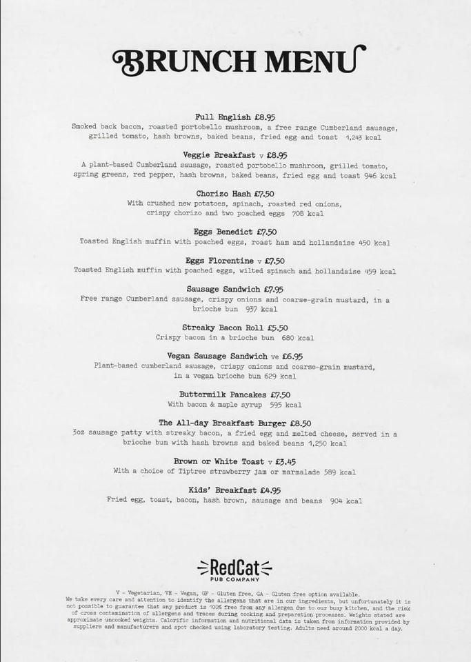 Menu at Smiths - Bourne pub & bar, Bourne