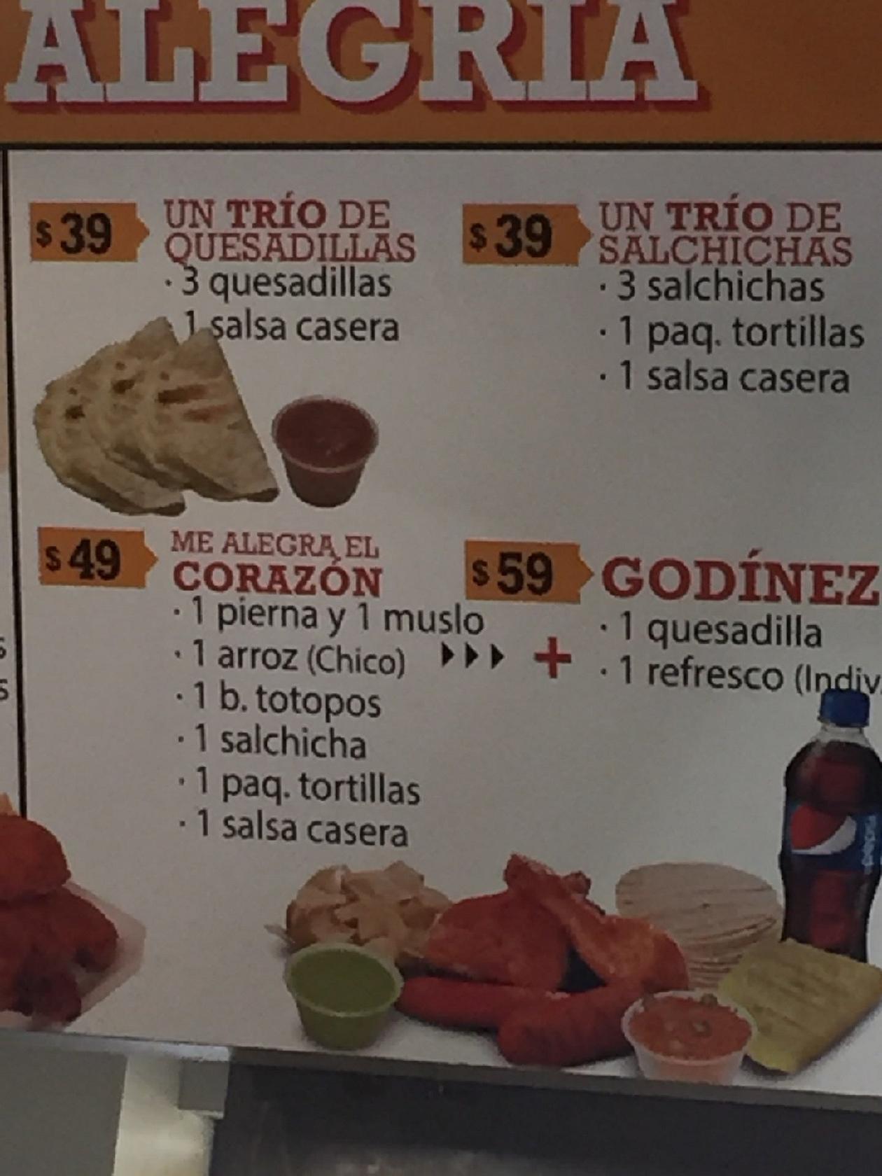 Menu at Pollo Maton Simón Bolivar restaurant, Monterrey, Av. Simón ...