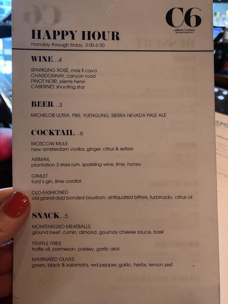 Menu at Forgotten Tonic pub & bar, St. Augustine