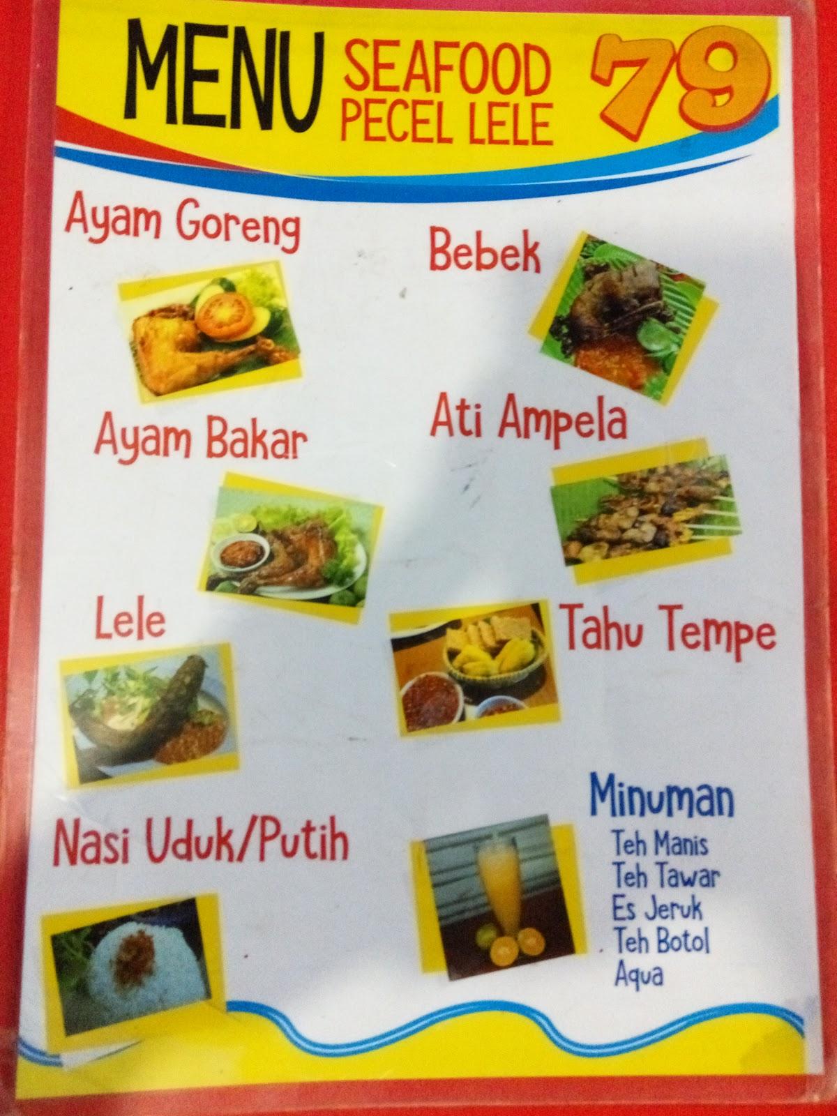 Menu at Sea Food 79 Hamas restaurant, Depok
