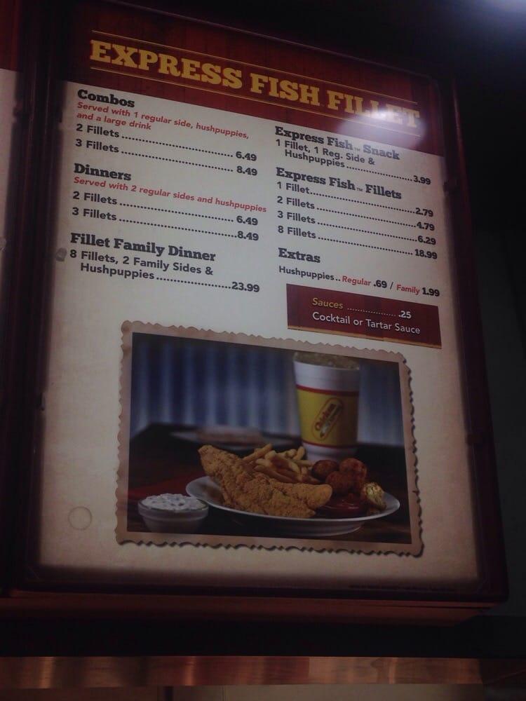 Menu at Chicken Express restaurant, Tulsa