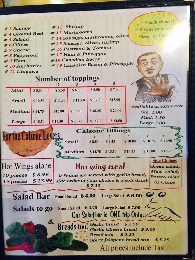 Menu at Pogo's Pizza pizzeria, Clear Lake Riviera, CA-281