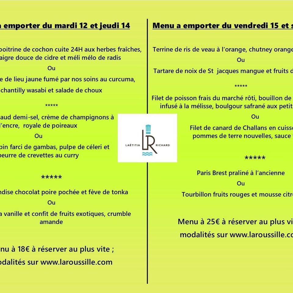 Menu au Auberge De La Roussille pub et bar, Niort