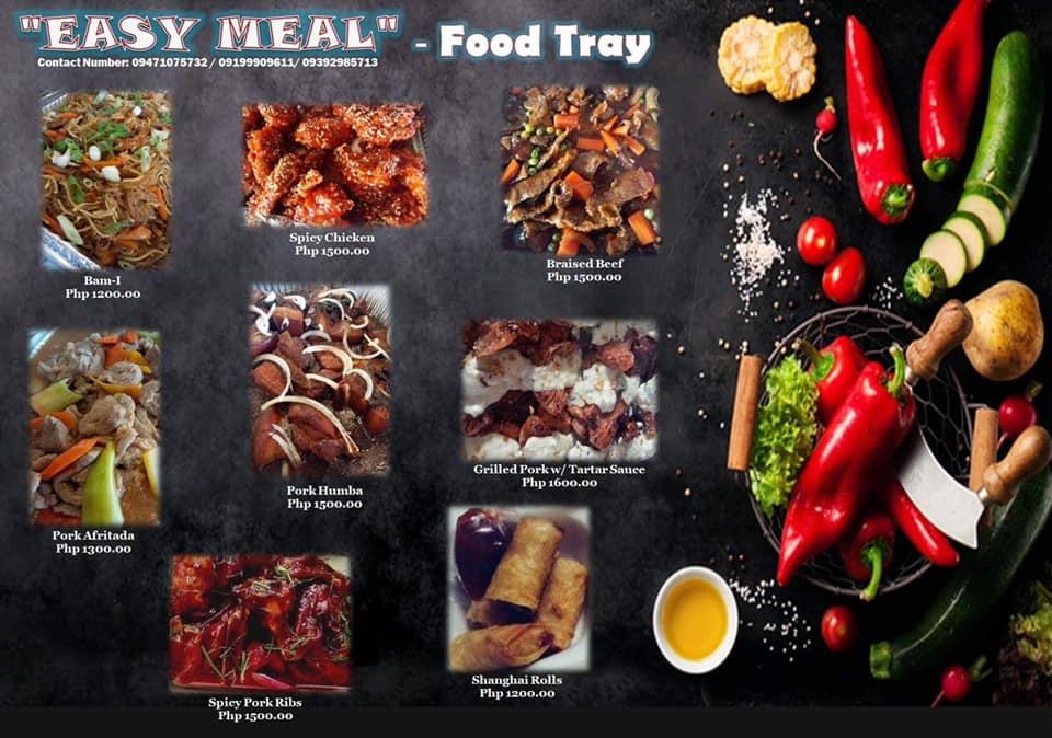 Menu at Easy Meal - Packed Meal restaurant, Toledo City