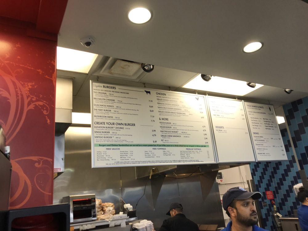 Menu at Elevation Burger fast food, Aberdeen, John F Kennedy Memorial ...