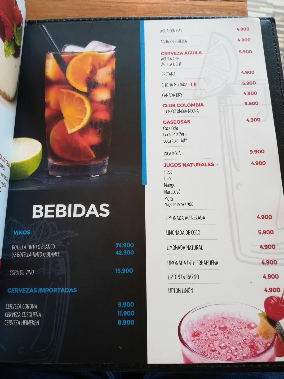 Carta del restaurante Boru Food Y Sushi - Sede Cedritos, Bogotá