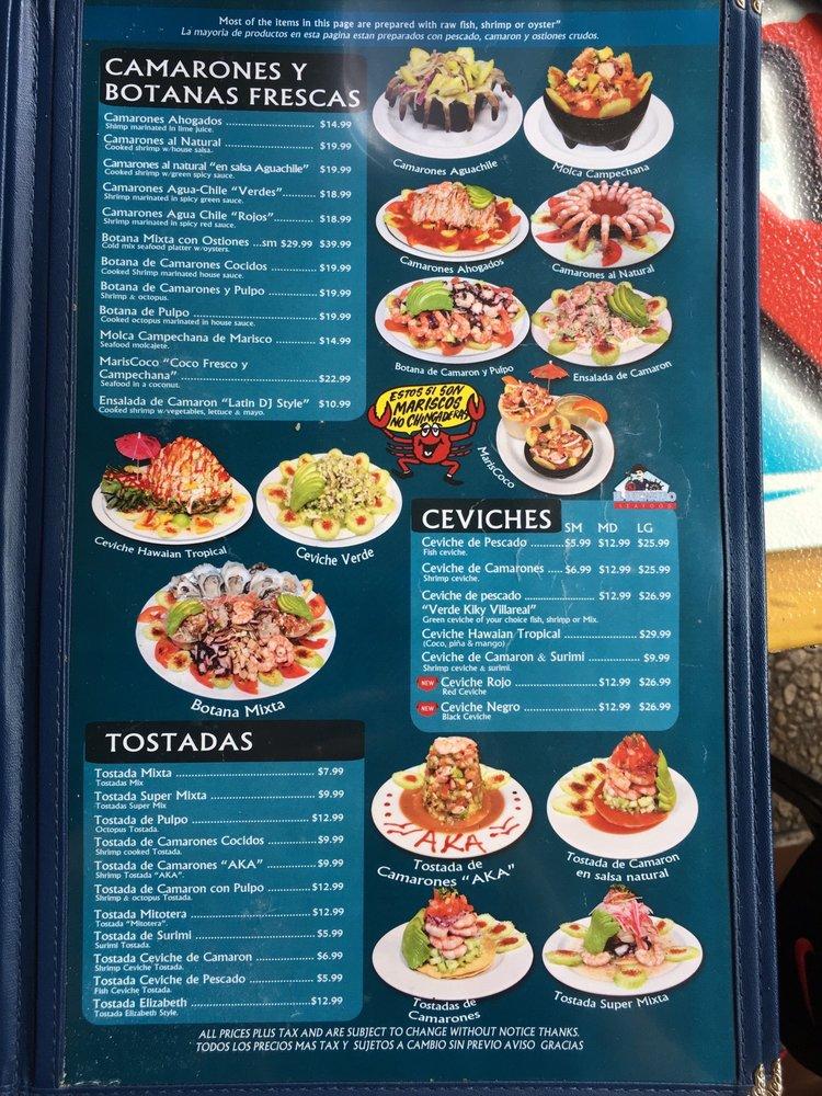 Menu at El Bucanero - Blanco restaurant, San Antonio, Blanco Rd