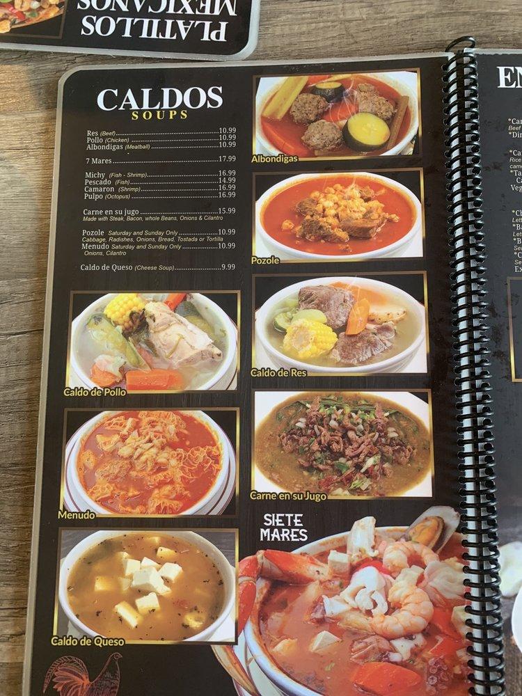 Menu at Taco Giro Restaurant Mexican & Seafood, Vail, E Colossal Cave Rd