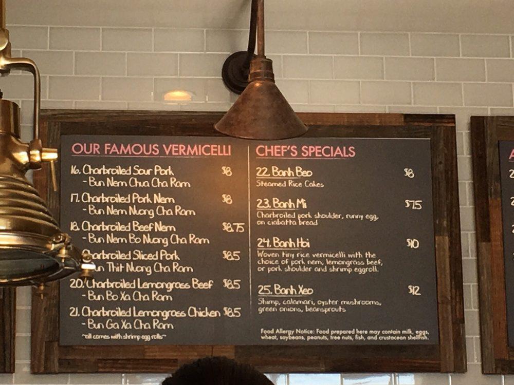Menu at Summer Rolls pub & bar, Temple City, Rosemead Blvd #100