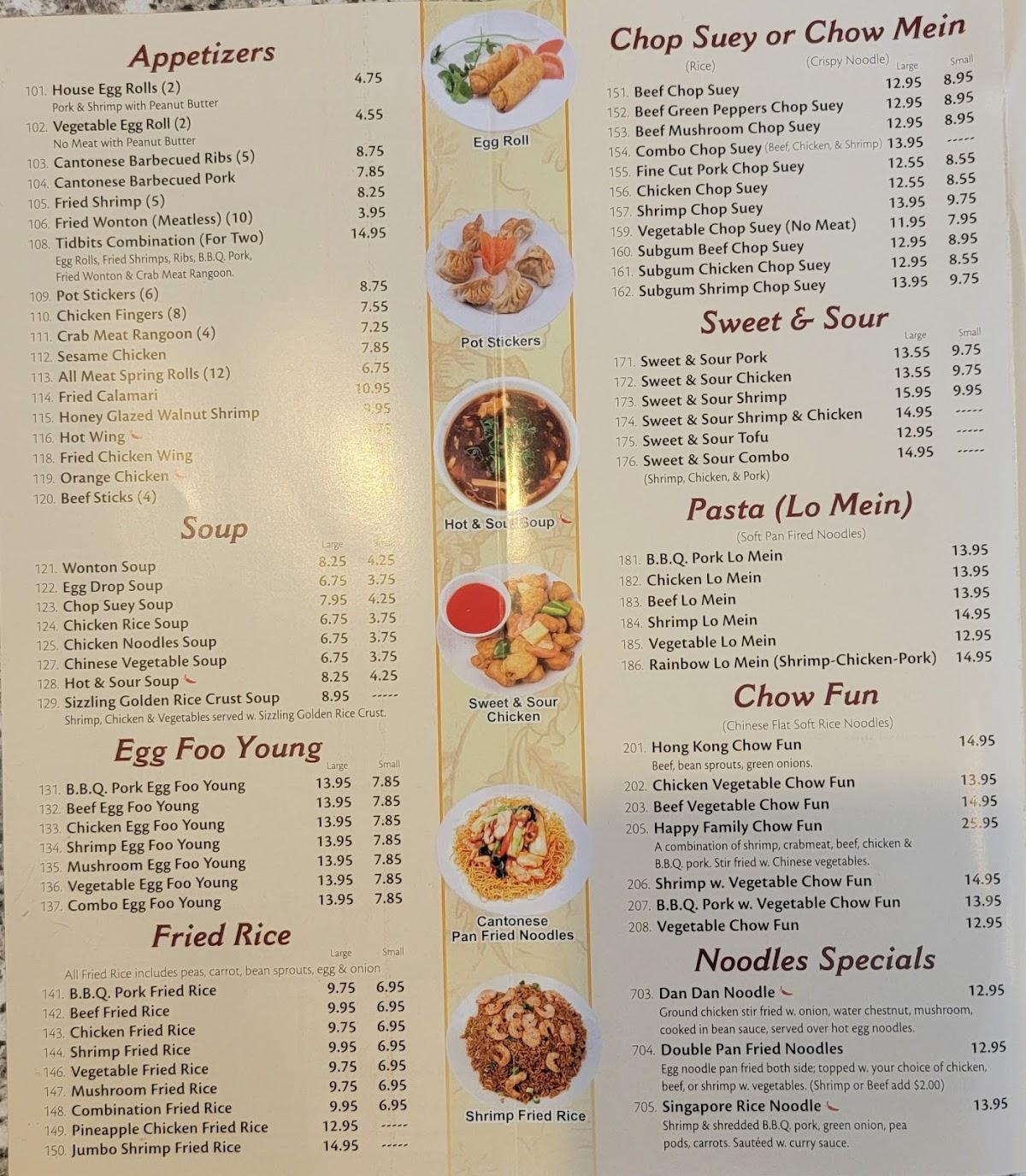 Menu at Chinese Munch In (Wheeling) restaurant, Wheeling