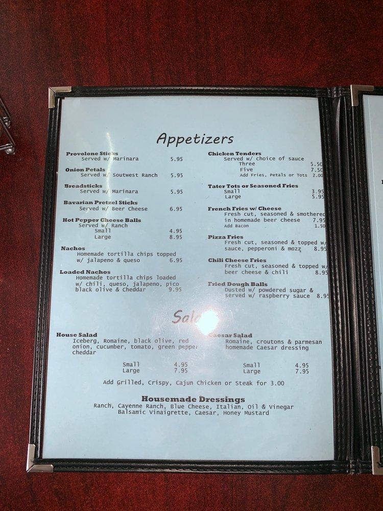 Menu at 3 Rivers 6 Pack & Eatery pizzeria, Delmont