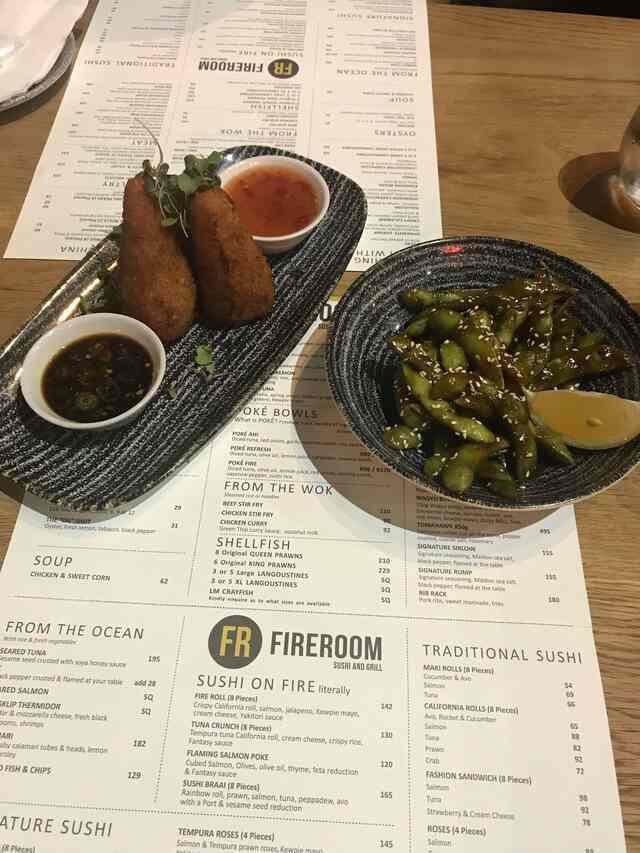 Menu at Fireroom Montecasino restaurant, Randburg, no. 64 Montecasino ...