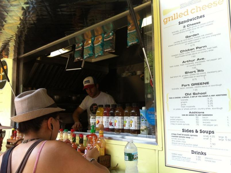 Menu at Food Freaks restaurant, New York City