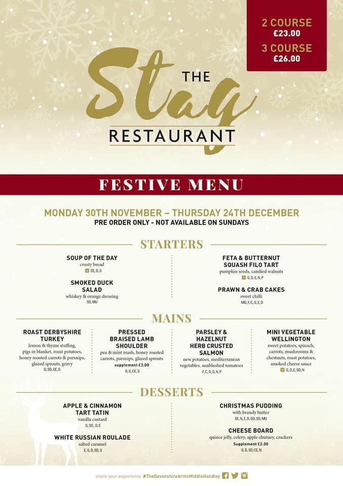 Menu at Devonshire Arms restaurant, Sheffield, Lightwood Ln