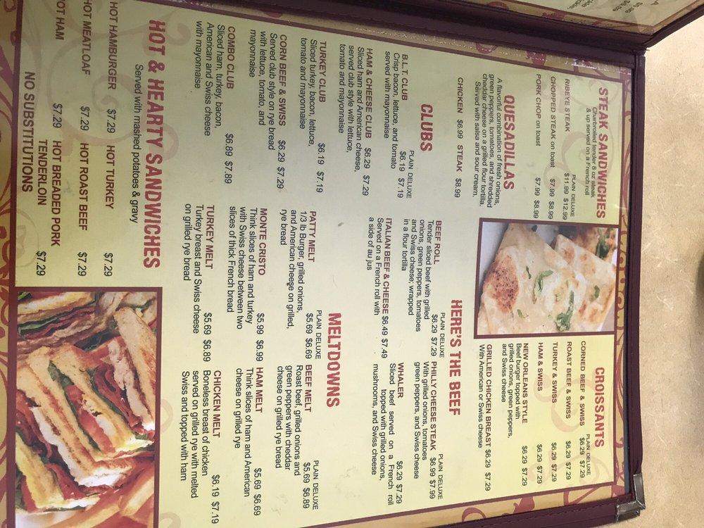 Menu at Round Table Family Restaurant, Godfrey, Godfrey Rd b