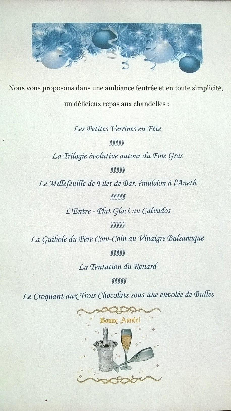 Menu at Hôtel Le Bellevue pub & bar, Wissant