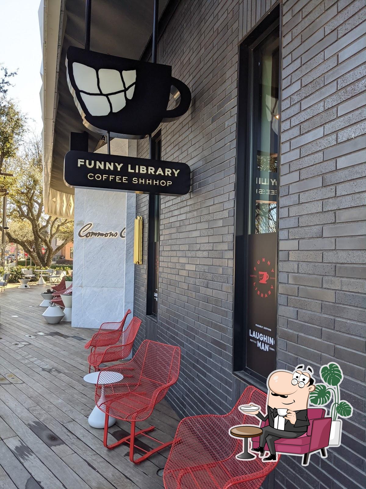 Funny Library Coffee Shop in Dallas - Restaurant menu and reviews