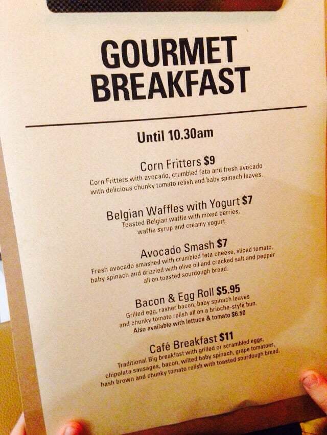 Menu at McDonald's Annerley fast food, Annerley, 333 Ipswich Rd