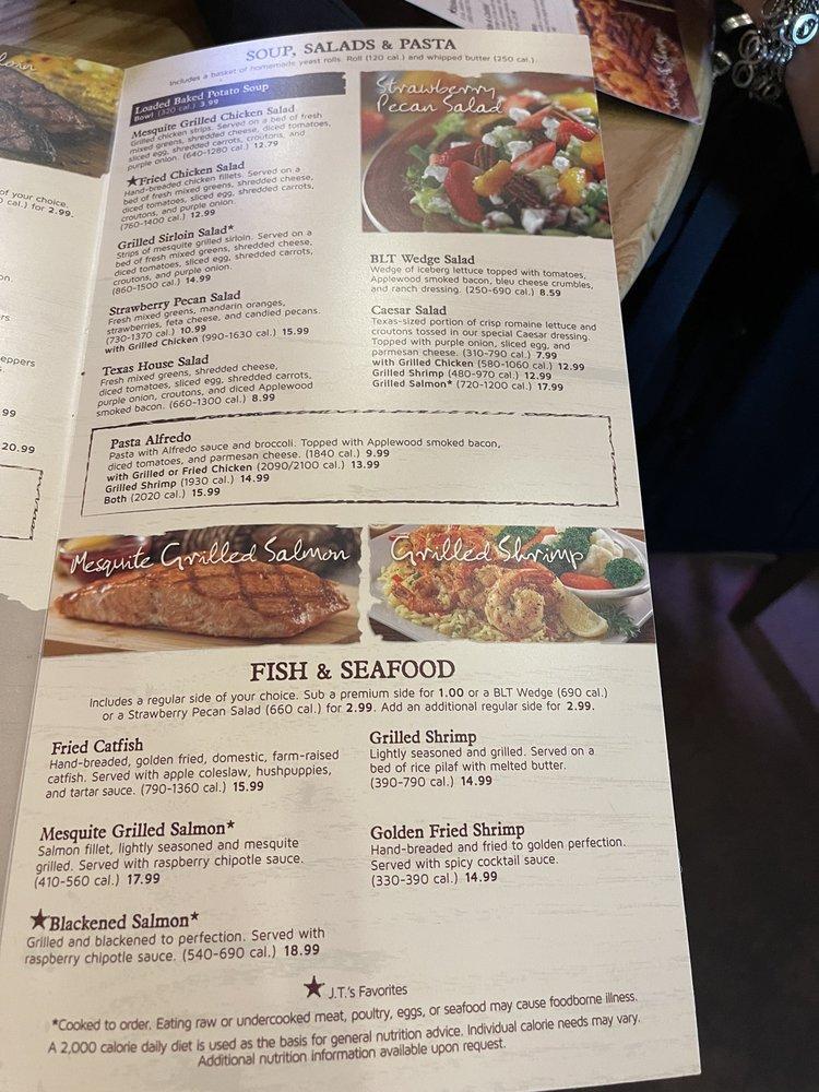 Menu at Colton's Steak House & Grill steakhouse, West Plains