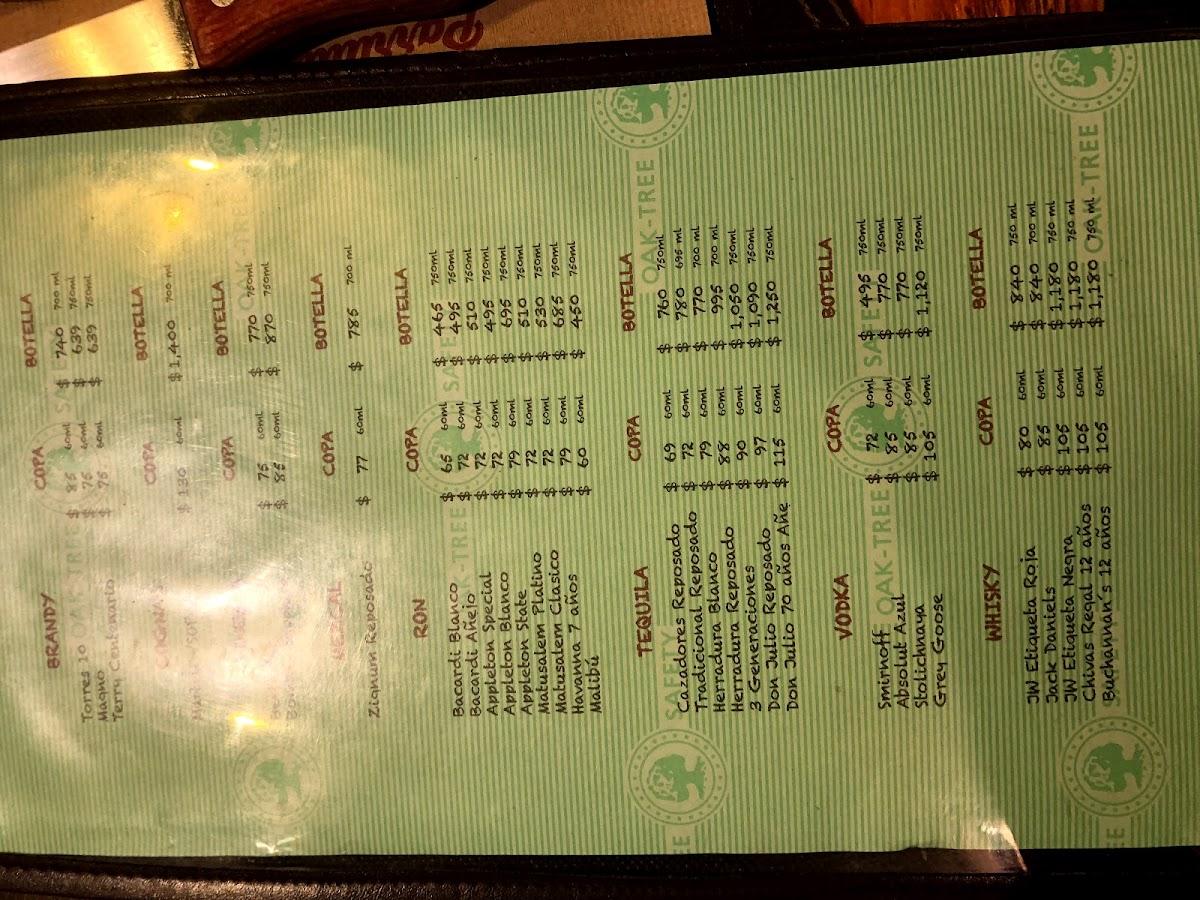 Carta del restaurante Don Asado Rio Lerma, Ciudad del México, Calle Río ...