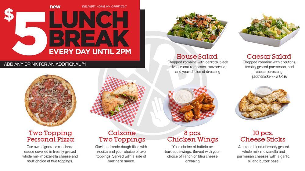 Menu at Scratch Pizza pizzeria, Norco, Hamner Ave F