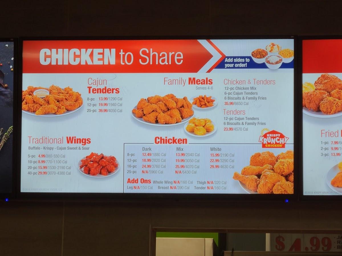 Menu at Crispy Chicken Kitchen restaurant, Anaheim, W Lincoln Ave UNIT D