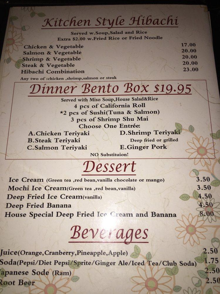Menu at Tomo restaurant, Saugerties, 330 NY-212