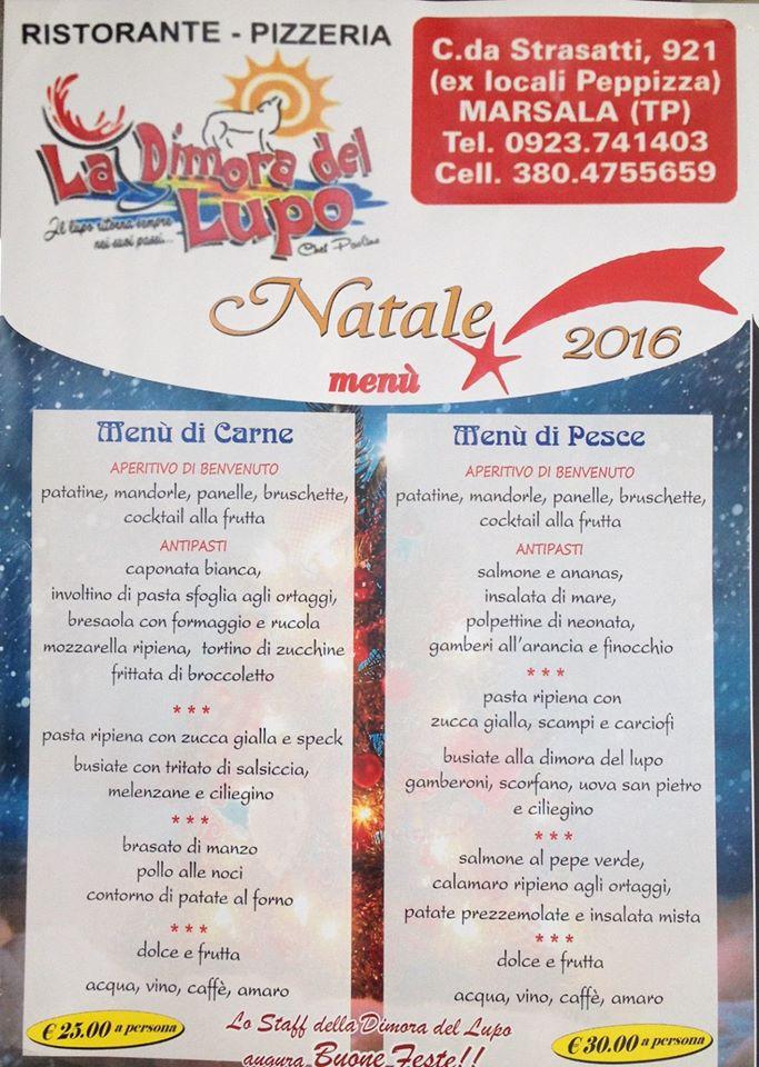 Menu da Ristorante Petrosino La Dimora Del Lupo, Petrosino